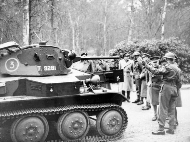 Mk VII Light Tank Tetrarch - Special Forces in World War 2